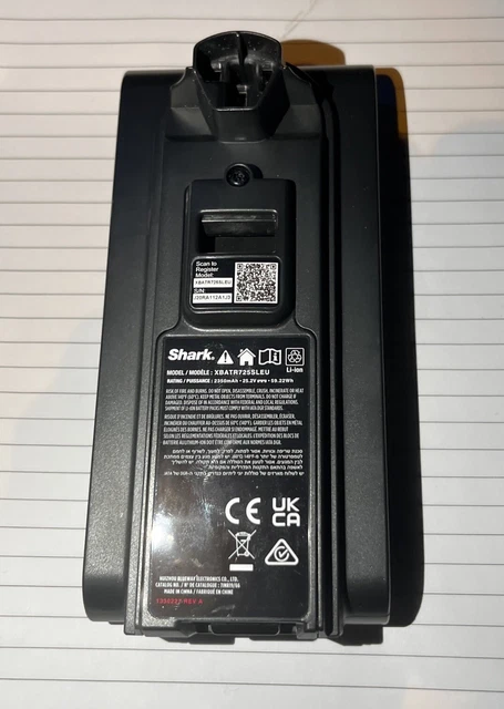 SHARK STRATOS IZ400UK - Battery Only - Model: XBATR725SLEU - Ex Demo ...