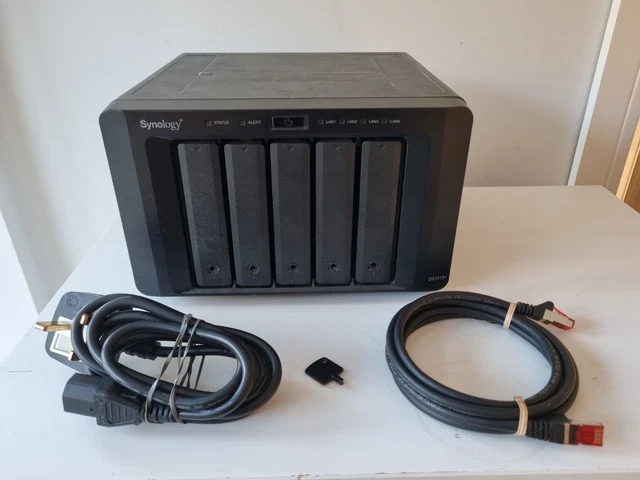 SYNOLOGY DISKSTATION DS1513+ 5-bay NAS Server + 4TB storage & 4Gb RAM £ ...
