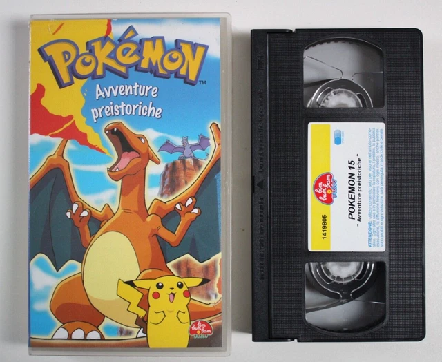 MOVIEFAIR POKEMON 15 AVVENTURE PREISTORICHE,VHS BIM BUM BAM VIDEO,ANIME ...
