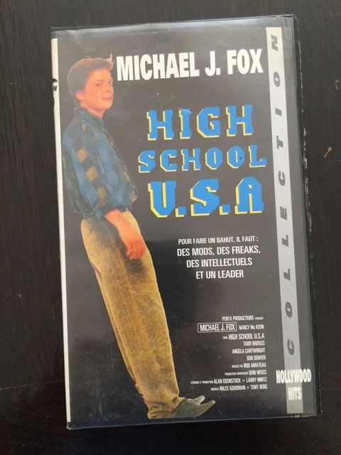 VHS& HIGH SCHOOL USA"avec Michael J Fox EUR 20,00 - PicClick FR