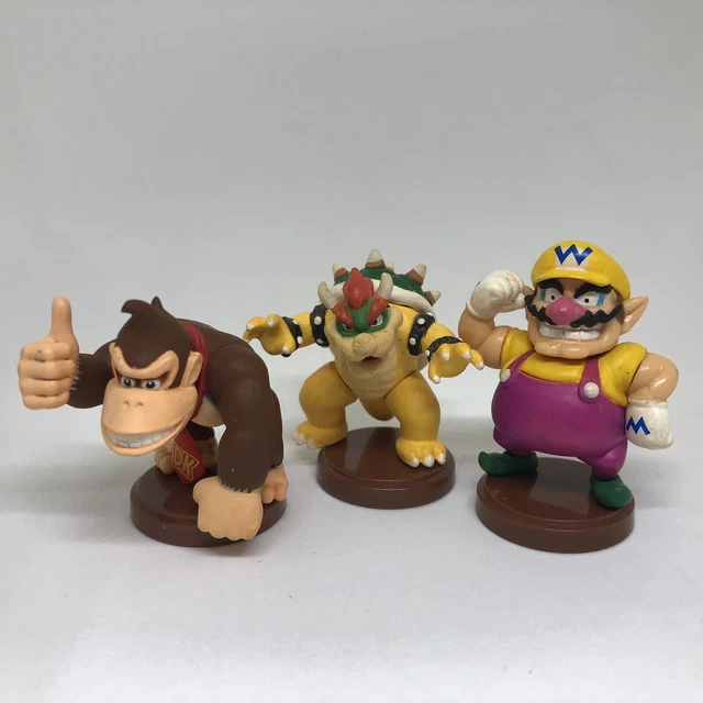 ENSEMBLE DE FIGURINES Super Mario Furuta Nintendo Mario Bowser Koopa ...