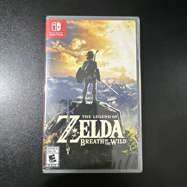 The Legend Of Zelda Breath Of The Wild Nintendo Switch Neuf Scellé