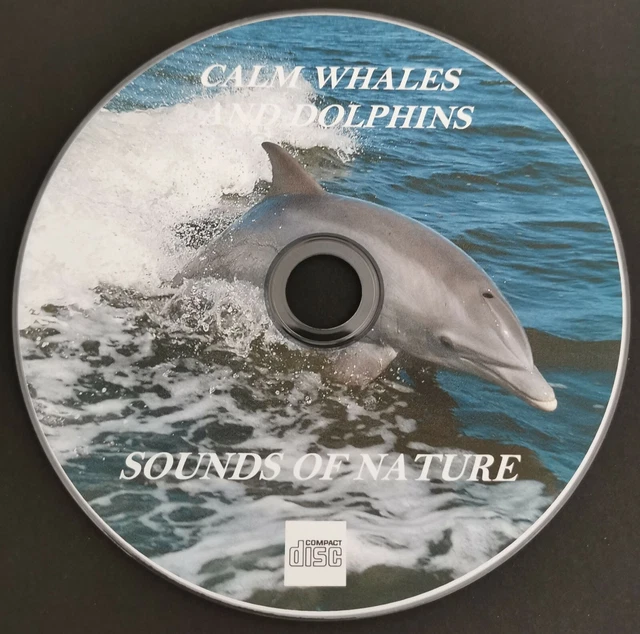 NATURAL SOUNDS OF Whales & Dolphins CD Relaxation Calm Stress Relief Deep Sleep EUR 3,83 ...