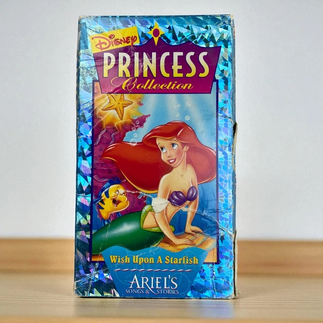 PRINCESS COLLECTION WISH Upon a Starfish Ariel's 1994 Walt Disney VHS ...