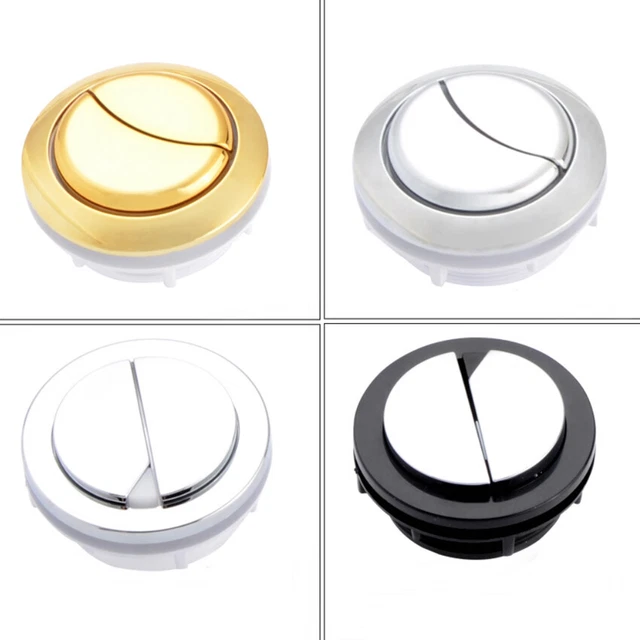 DIA 38MM - 58mm Dual Flush Toilet Cistern Round Push Button Fitting ...
