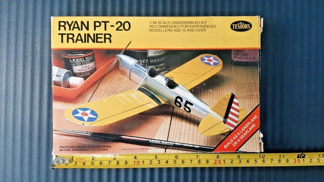TESTORS MODELLBAUSATZ 510 - Ryan PT-20 Trainer 1/48 incl. floatplane ...