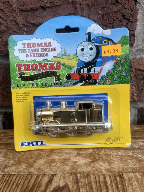 ERTL THOMAS TANK Engine & Friends Train - LIMITED EDITION GOLD THOMAS ...