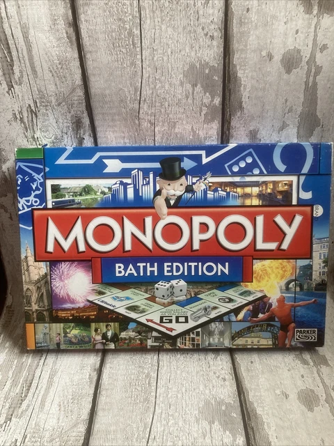 MONOPOLY BATH EDITION Board Game 2009 Hasbro - 100% Complete RARE £29. ...