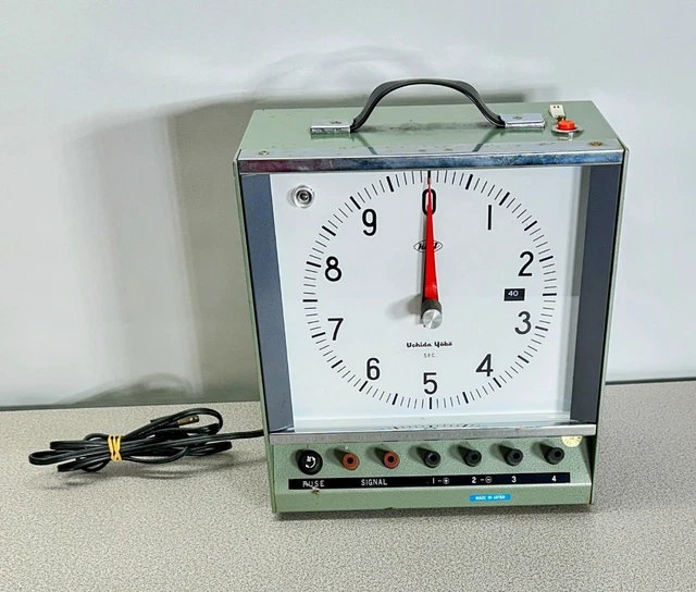 VINTAGE NON WORKING AS IS KENT TIMER/CLOCK Uchida yoko Powers on *READ ...