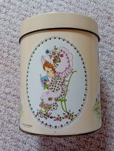VINTAGE BLECHDOSE 80ER Katy Jane Series made in England EUR 15,00 ...