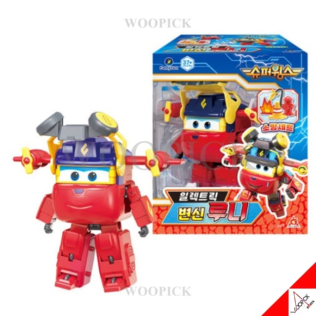 SUPER WINGS TEMPORADA 9 Eléctrico Rooney Bombero Transformador Robot ...