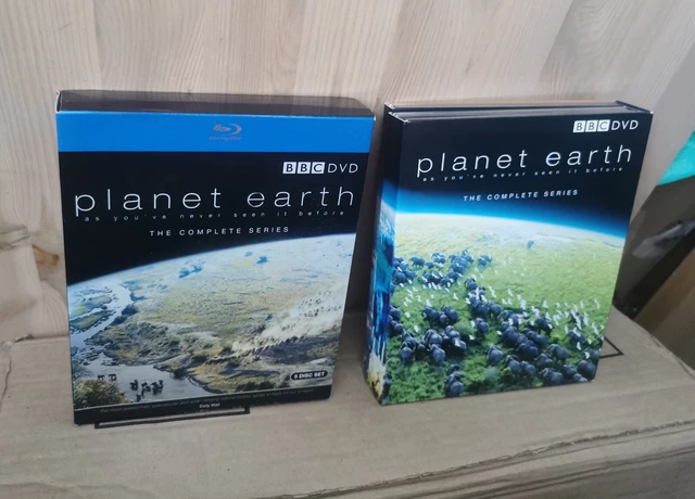 PLANET EARTH THE Complete Series BBC Blu-Ray 5-Disc Set David ...