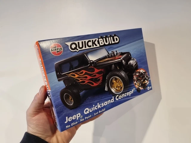 AIRFIX QUICK BUILD Jeep Quicksand Concept Model Kit J6038 Brand New In ...