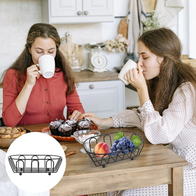 PANIER DE RANGEMENT Fruits Contenants Collation Décor Paniers Ménage ...