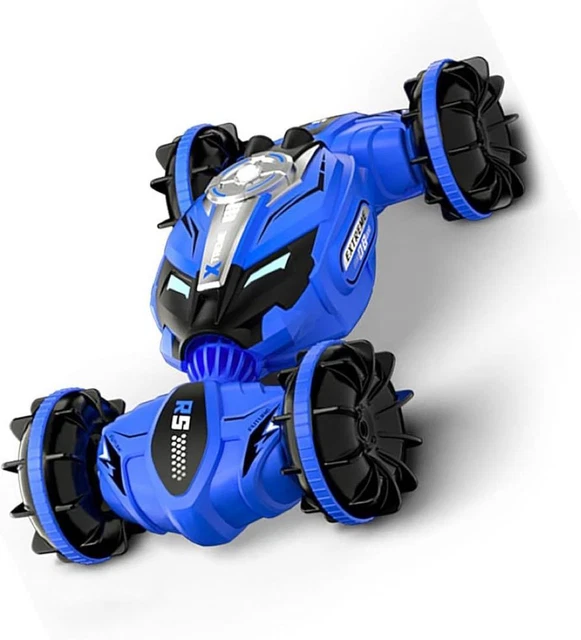 AMPHIBIOUS RC CAR 2.4GHz Stunt Car 360° Rotation Four-Wheel Drive High ...