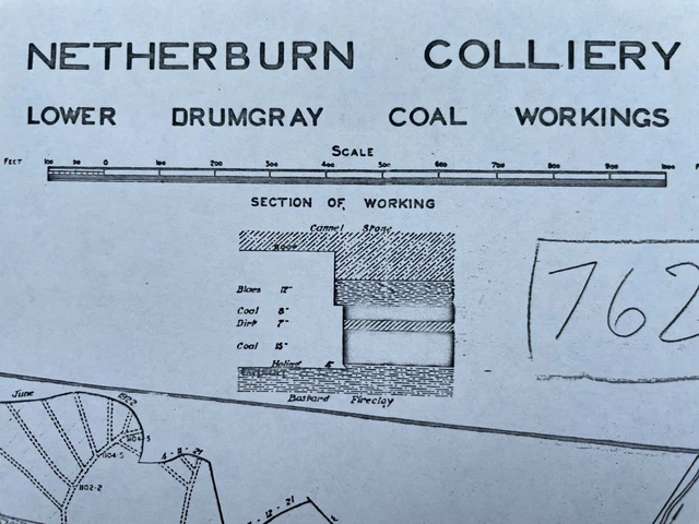 MINING PLAN OF Netherburn Colliery (Lower. Drumgray Co), Lanarkshire ...