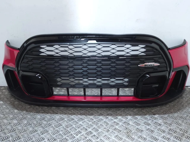 MINI F55 F56 F57 2022-2023 LCI2 JCW Aero Front Bumper Complete Chili ...