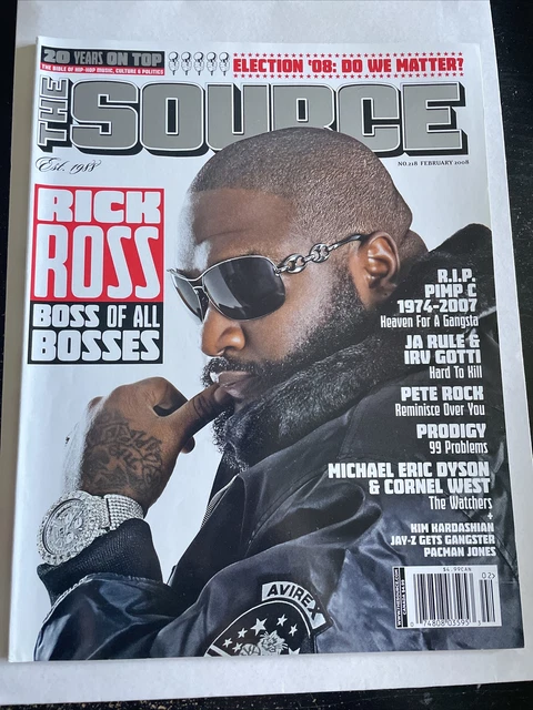 THE SOURCE MAGAZINE #218 - Rick Ross - Boss Of All Bosses $30.00 ...