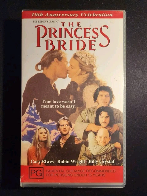 THE PRINCESS BRIDE - VHS Video Tape - 10th Anniversary Edition $5.00 ...