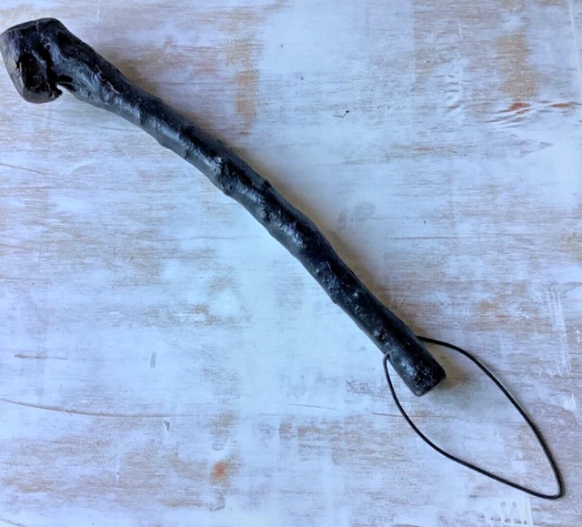 ANTIQUE SHILLELAGH BLACKTHORN Hardwood Cudgel Stick 18 inches Irish ...