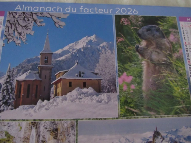ALMANACH DU FACTEUR / Calendrier La Poste 2026 " Paysage " Neuf EUR 7 ...