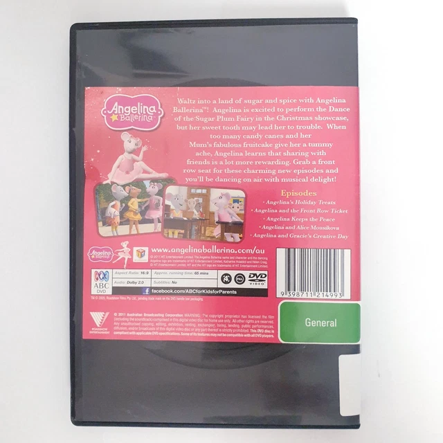 ANGELINA BALLERINA THE Nutcracker Sweet DVD Region 4 PAL Free Postage £ ...