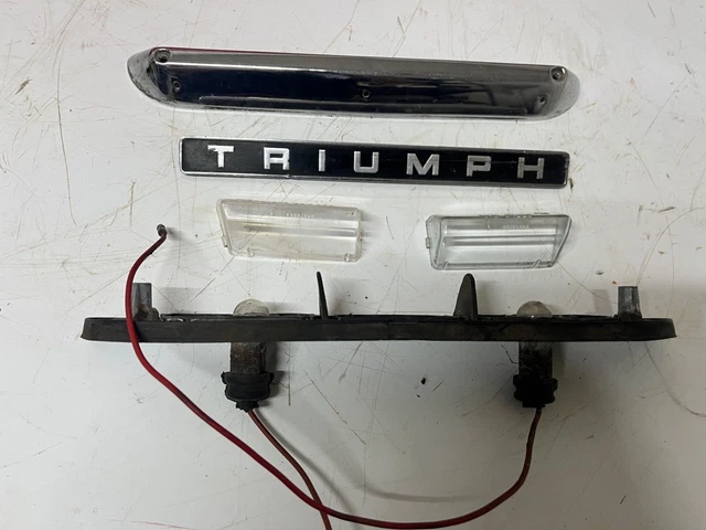 TRIUMPH SPITFIRE MK4 1500 Mk1 Stag Rear Number Plate Light Lamp EUR 40 ...