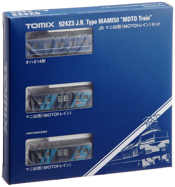 TOMIX N GAUGE Mani 50type MOTO Train Set 92423 Model Train Passenger Car Tomytec £90.47 ...