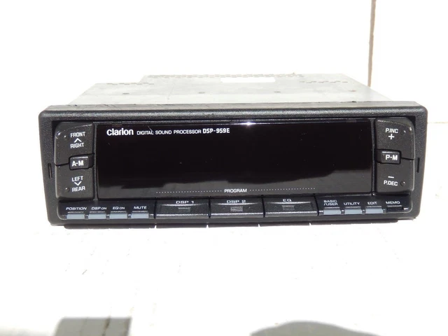 CLARION DSP-959E DIGITAL Sound Processor Graphic EQ Made in Japan £65. ...