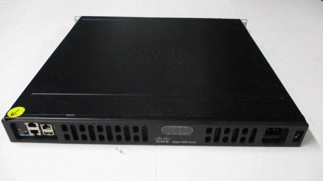 CISCO ISR4331/K9 ROUTER NIM-VAB-A NIM-1GE-CU-SFP ISR 4331 K9 ipbasek9 ...