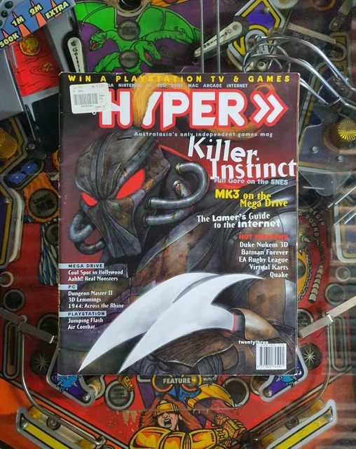 HYPER MAGAZINE AUSTRALIA - Video Game - Issue #23 October 1995 With ...