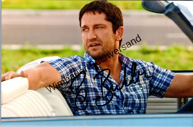 ORIGINAL AUTOGRAMM GERARD Butler /// Autograph signiert signed signee ...