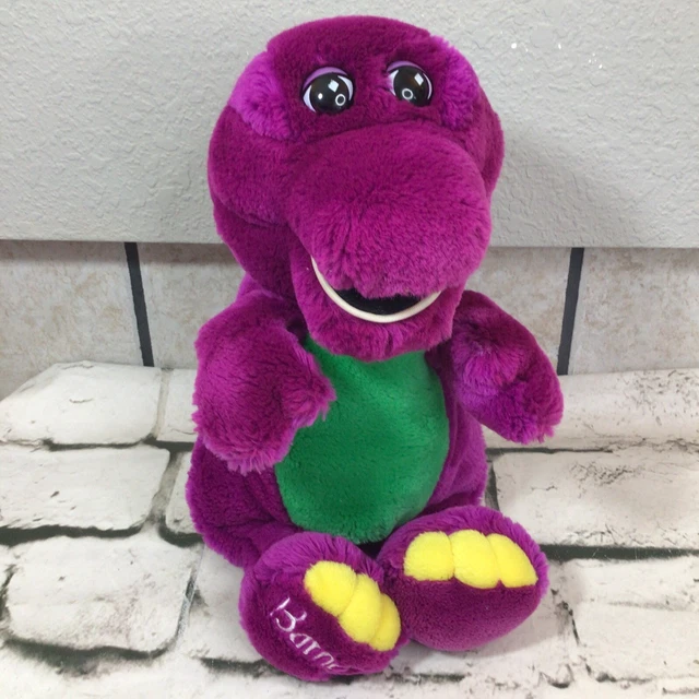 VINTAGE 90’S BARNEY The Purple Dinosaur Plush Stuffed Animal £12.40 ...