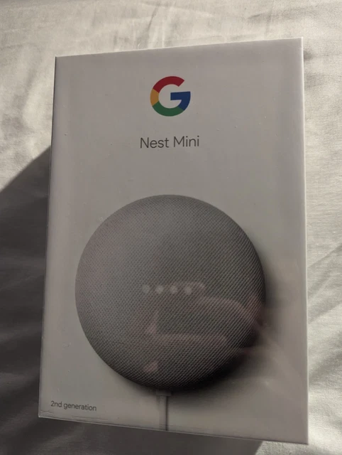 GOOGLE NEST MINI 2nd Generation Smart Speaker - Chalk £29.49 - PicClick UK