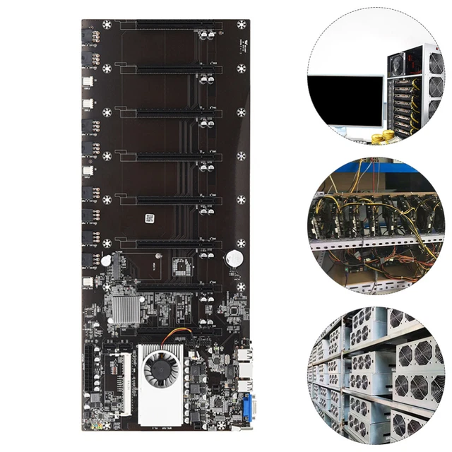 GPU MINING MOTHERBOARD 8GPU Mining Motherboard Cpu Mining Machine ...
