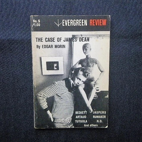 1958 EVERGREEN REVIEW James Dean Cover Jack Kerouac/Samuel Beckett/Karl ...