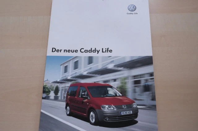 221671) VW CADDY Life Prospekt 05/2004 EUR 4,95 - PicClick DE
