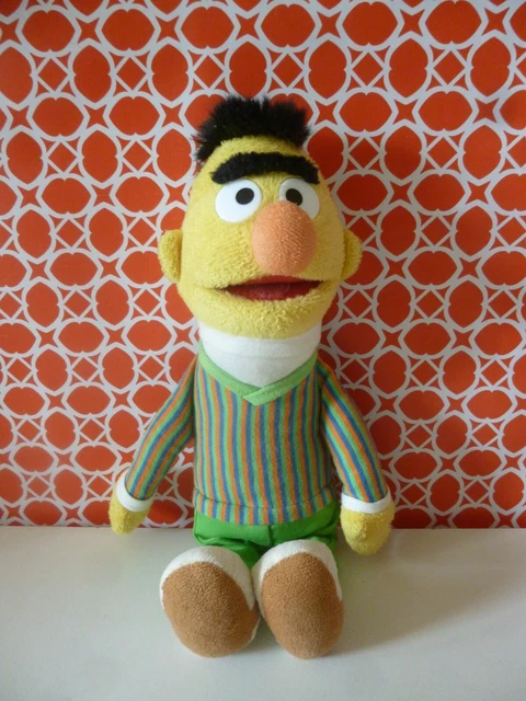 FIGURINE BERT SESAME street Muppet 'peluche' série télévisée 1970 EUR 14,00 - PicClick FR