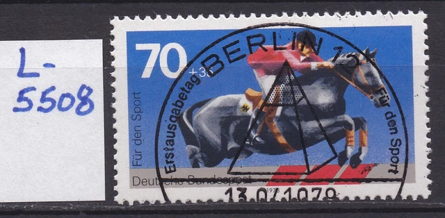 BRD - MI 2026 - ESST Vollstempel Berlin - Eckrand - Ecke 4 - L1337 EUR ...