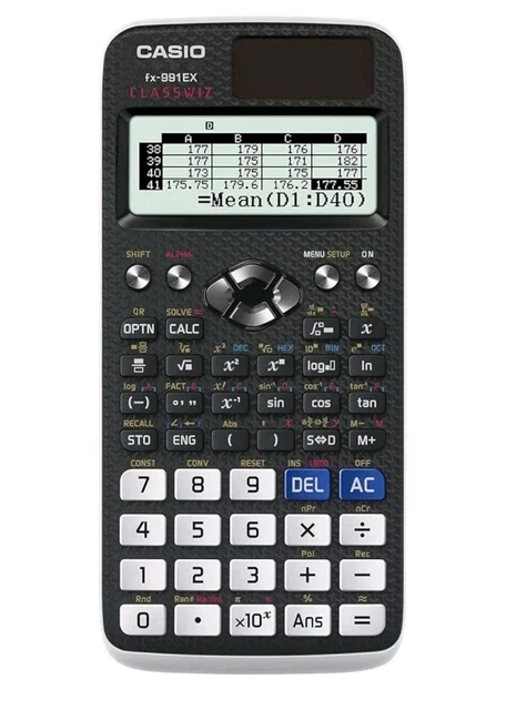 CASIO FX-991EX CLASSWIZ Advanced Engineering Scientific Calculator-552 ...