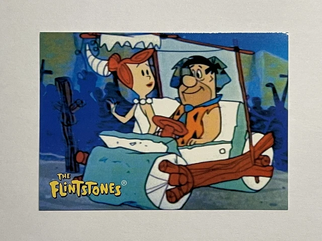 1993 CARDZ THE Flintstones Hanna Barbera #13 Fred Strikes Out £1.51 ...