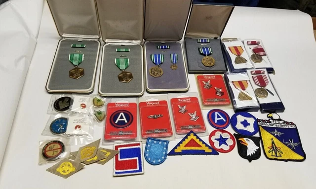 U.S. MILITARY LOT of Metals, Patches and more! $26.89 - PicClick