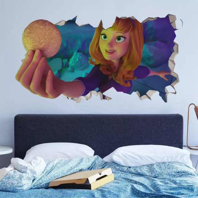 Daphne Blake Scooby Doo Custom Wall Decals 3d Wall Stickers Art Jo403
