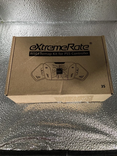 EXTREMERATE BLACK GRIP Programable RISE 2.0 Remap Kit for 020 PS5 ...