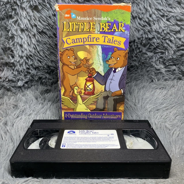 LITTLE BEAR CAMPFIRE Tales Nick Jr VHS 2002 Tape Maurice Sendaks ...