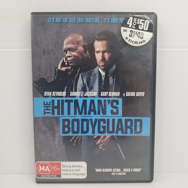 THE HITMAN'S BODYGUARD DVD Region 4 VGC + FreePostage Ryan Reynolds $5. ...