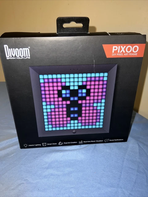 DIVOOM PIXOO DIY pixel art frame LED NEW! $45.99 - PicClick