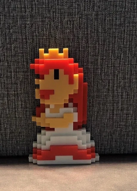 NINTENDO WORLD OF 8-bit Princess Peach Collectable Figure £6.99 ...