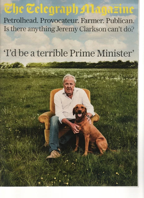 TELEGRAPH MAGAZINE MAY 24 2025 Jeremy Clarkson Grace Spence Green Lynda ...