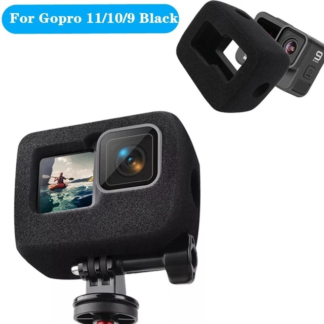 MOUSSE VENT DE pare-brise Pour GoPro HERO 11 Réduction du bruit Mousse ...